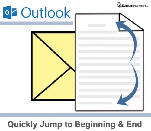 How to Quickly Jump to the Beginning or End of Message Body in Your Outlook