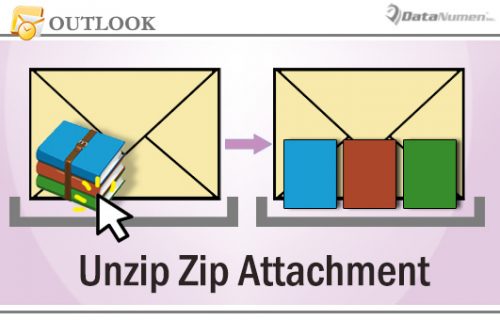 How To Unzip The Zip Attachments Directly In Outlook Via Vba