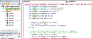 How to Auto Select Different Signatures for Different Recipients in ...