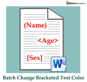 3 Quick Ways to Batch Change the Color of Texts in Brackets in Your ...