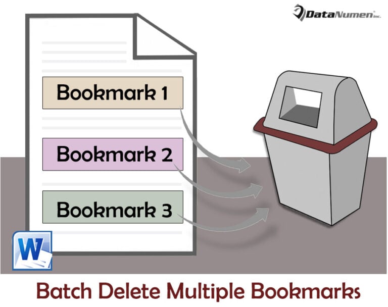 2 Quick Ways to Batch Delete Multiple Bookmarks in Your Word Document