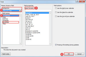 3 Quick Ways to Insert the Created or Last Modified Date into Your Word ...