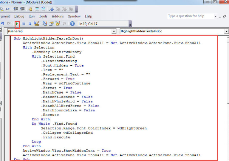 4 Easy Ways to Find Hidden Texts in Your Word Document