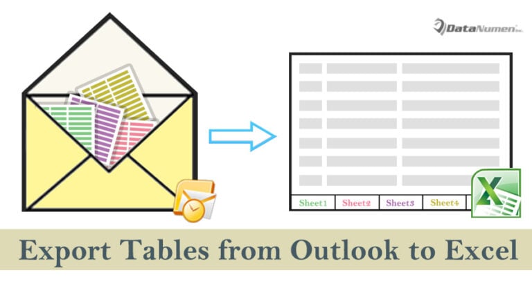 How To Quickly Export All Tables From An Outlook Email To An Excel Workbook Via Vba