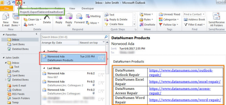 How to Quickly Export All Tables from an Outlook Email to an Excel ...