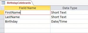How to Add Birthday Reminders in Your Access Database - Data Recovery Blog