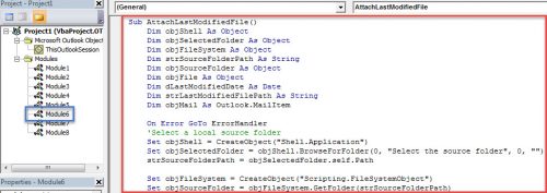How to Quickly Attach the Last Modified File in a Windows Folder to Your Outlook Email