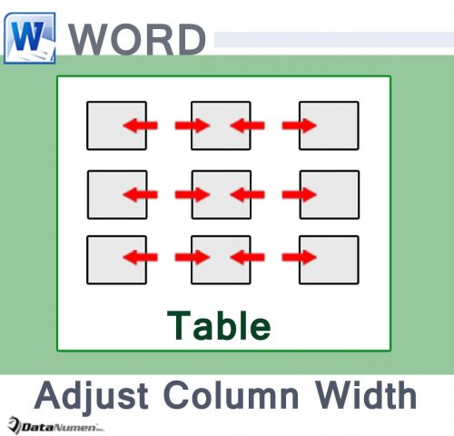 5 Useful Tips to Adjust Column Width in Your Word Table