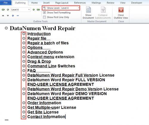 4 Effective Ways to Copy or Print the Outline of Your Word Document