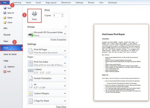 4 Effective Ways to Copy or Print the Outline of Your Word Document