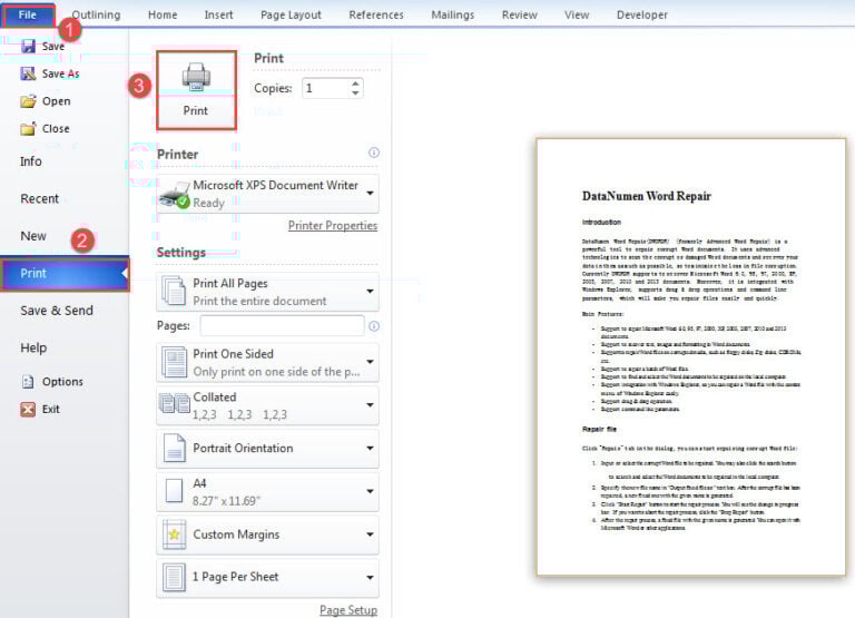 4 Effective Ways to Copy or Print the Outline of Your Word Document