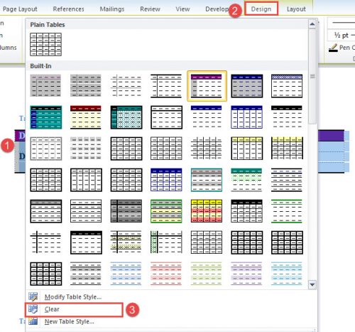 3 Useful Methods to Batch Clear All Table Styles in Your Word Document