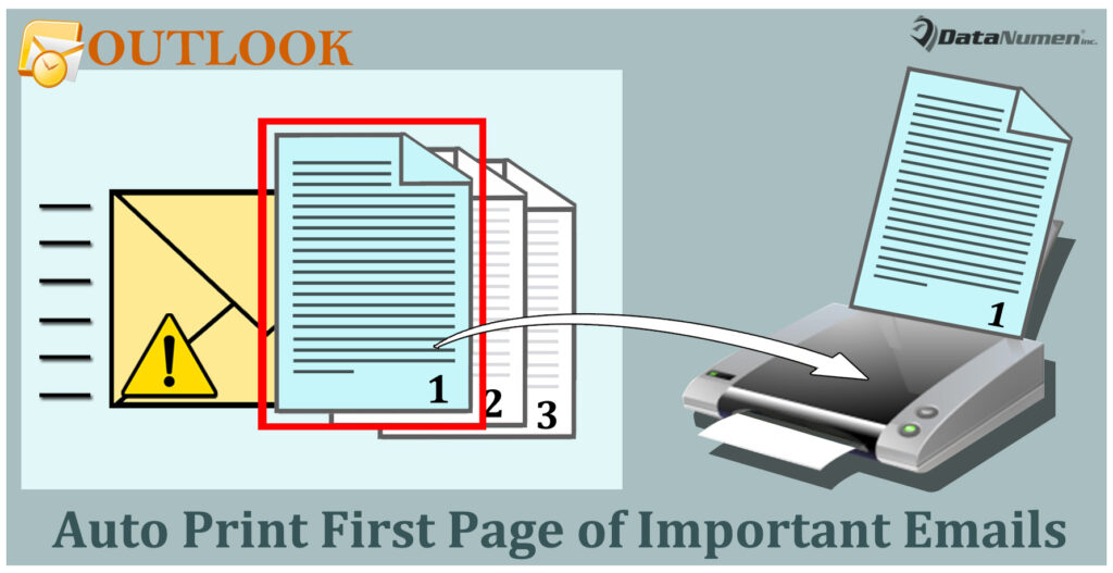 How to Auto Print the First Page of Important Incoming Emails in Your ...