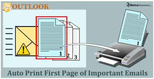 How to Auto Print the First Page of Important Incoming Emails in Your ...