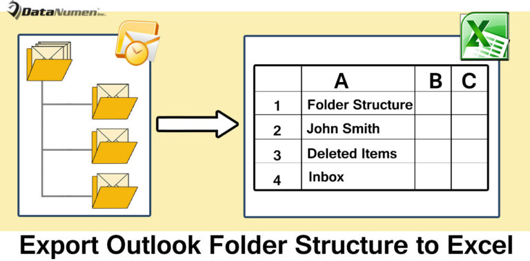 How to Export the Folder Structure of Your Outlook File to Excel