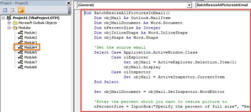 How to Batch Resize All Pictures in Your Outlook Email