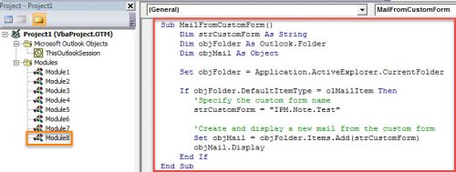 How To Quickly Create New Emails From A Custom Form In Your Outlook