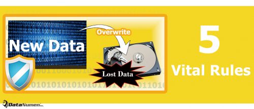 5 Vital Rules You Must Follow to Prevent Overwriting Lost Data 5 Vital Rules You Must Follow to Prevent Overwriting Lost Data