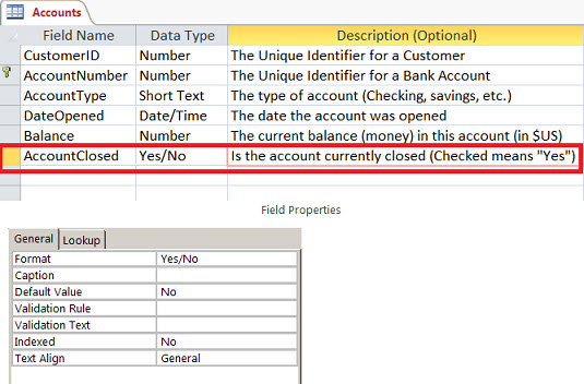 How to Add a Check Box to a Table Column in MS Access