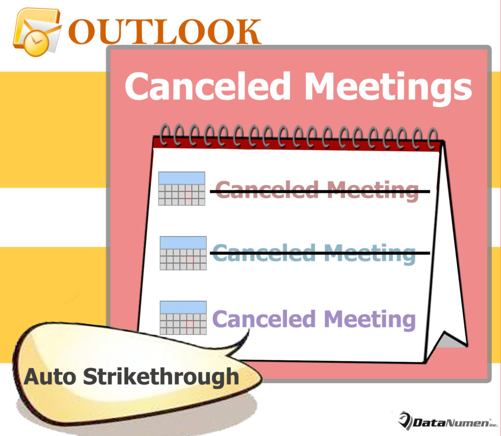 How to Auto Strikethrough Canceled Meetings in Your Outlook