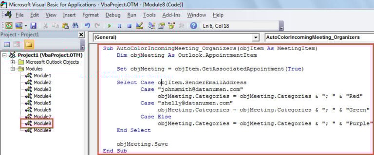 2 Ways to Auto Change the Colors of Incoming Meetings Based on ...