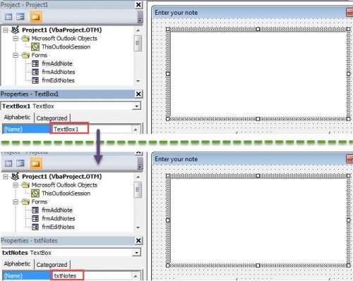 How To Effectively Add Notes To Outlook Emails Via Vba And Userform
