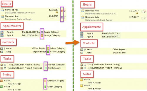How to Batch Clear All Color Categories in All Outlook Items