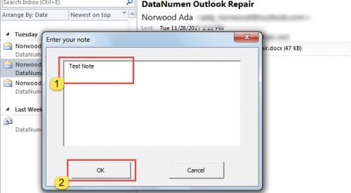 How To Effectively Add Notes To Outlook Emails Via Vba And Userform