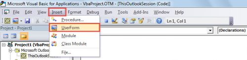 How To Effectively Add Notes To Outlook Emails Via Vba And Userform
