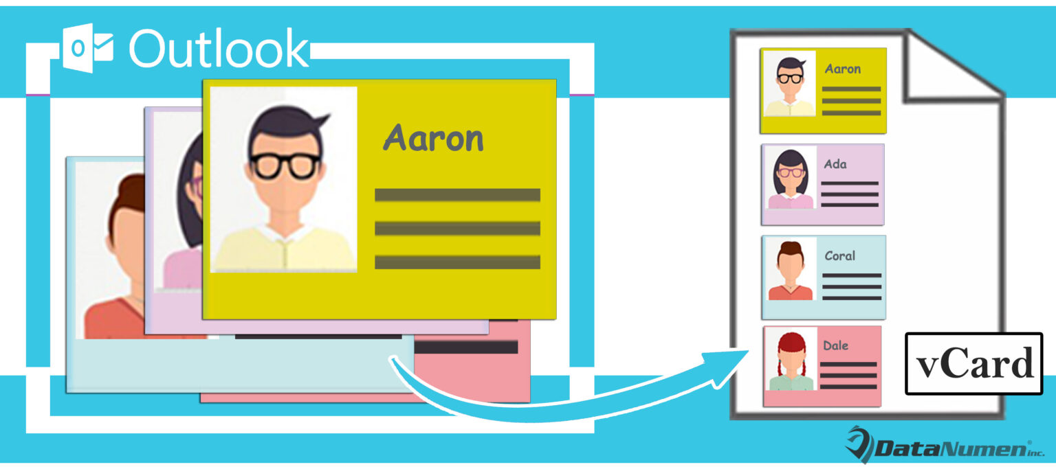 How to Quickly Export Multiple Contacts to One VCard File with Outlook VBA