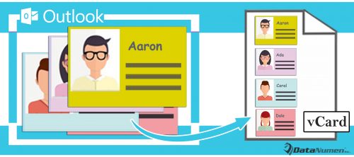 How to Quickly Export Multiple Contacts to One VCard File with Outlook VBA