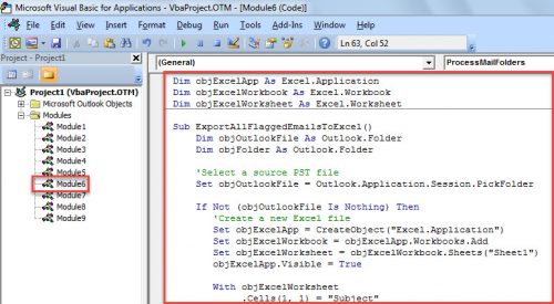 2 Quick Ways to Export the List of All Flagged Outlook Emails to Excel