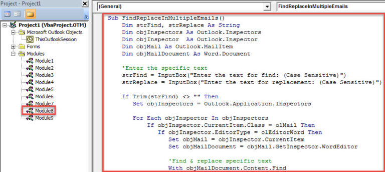 How To Batch Find And Replace Text In Multiple Outlook Emails