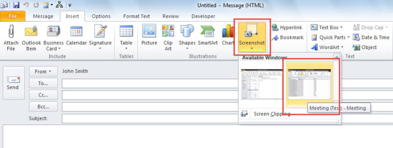 3 Quick Methods to Print the Tracking List of Your Outlook Meeting