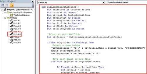 How to Quickly Compress All Emails in an Outlook Folder into a Zip File