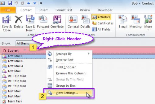 2 Quick Methods to Count the Appointments Linked to an Outlook Contact