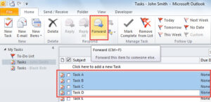 2 Quick Methods to Batch Assign Multiple Outlook Tasks to One Person