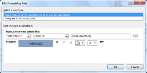 How to Highlight Required Fields and Controls with Focus in MS Access