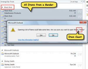 2 Methods to Quickly Count Emails by Sender in Your Outlook