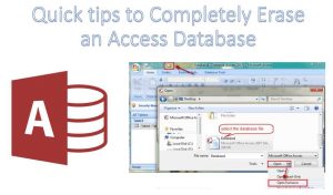 How to Completely Remove an Access Database