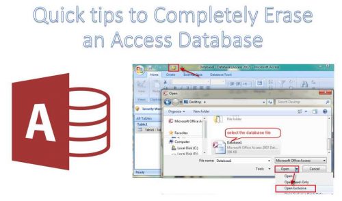 How to Completely Remove an Access Database How to Completely Remove an Access Database