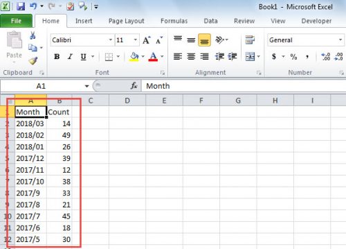 How to Quickly Count the Sent Emails by Month in Your Outlook