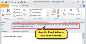 How to Prevent Sending Emails to a Specific Email Address in Your Outlook