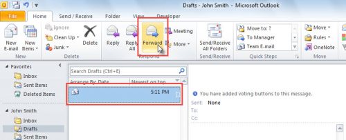 3 Methods To Save And Reuse A Set Of Custom Voting Buttons In Outlook Emails