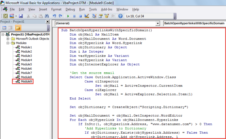 How to Batch Open All Hyperlinks with a Specific Domain in Your Outlook ...