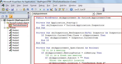 How to Auto Set the Default Location for Outlook Meetings You Organize