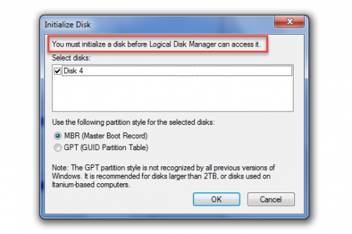6 Solutions To You Must Initialize A Disk Before Logical Disk Manager Can Access It In Windows