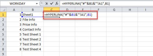 3 Methods To Create A List Of Hyperlinks To All Worksheets In An Excel Workbook 3 Methods To Create A List Of Hyperlinks To All Worksheets In An Excel Workbook