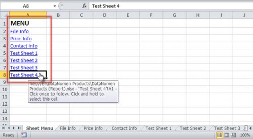 3 Methods To Create A List Of Hyperlinks To All Worksheets In An Excel Workbook