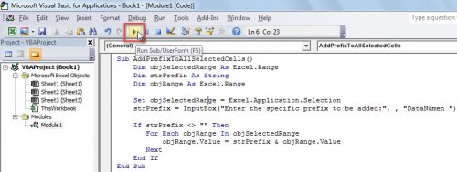 How to Run VBA Code in Your Excel